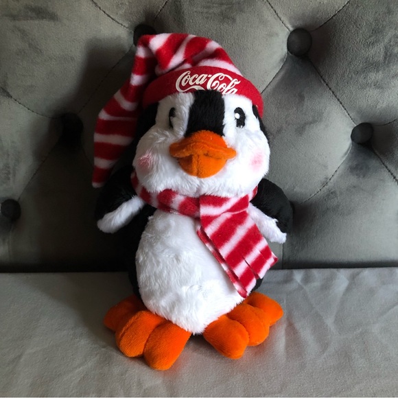 Coca Cola | Holiday | 209 7 Coca Cola Penguin Plushie | Poshmark